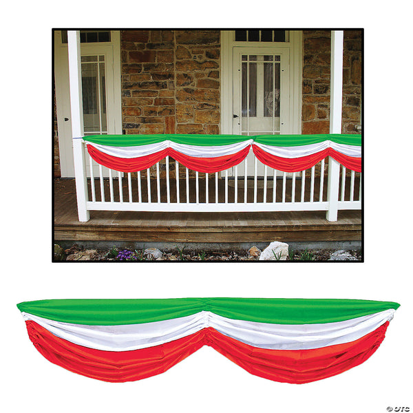 Red White Green Fabric Bunting