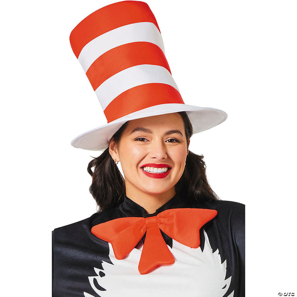 Adults Dr. Seuss™ The Cat in the Hat™ Bow Tie & Hat Costume Accessory