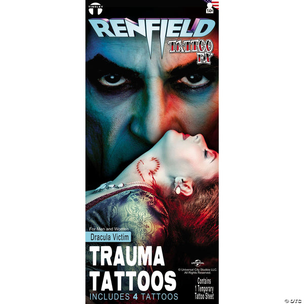 Tinsley Transfers Renfield™ Dracula’s Victim Temporary Tattoo