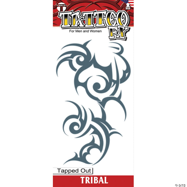 Tinsley Transfers Tribal Tapped Out Temporary Tattoo