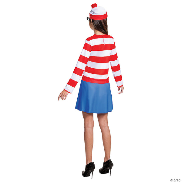 Women's Classic Where's Waldo Wenda Costume - Medium